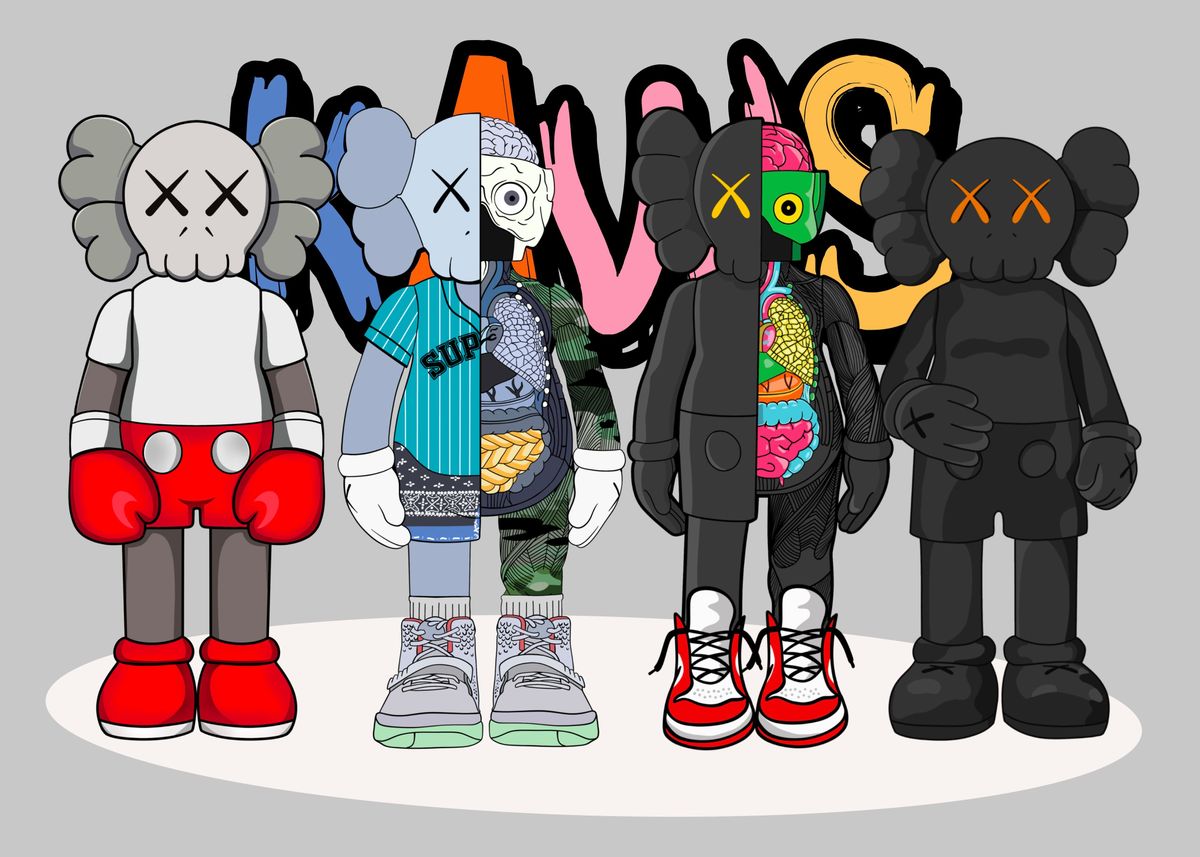 'Fashion characters art' Poster by Fay List | Displate