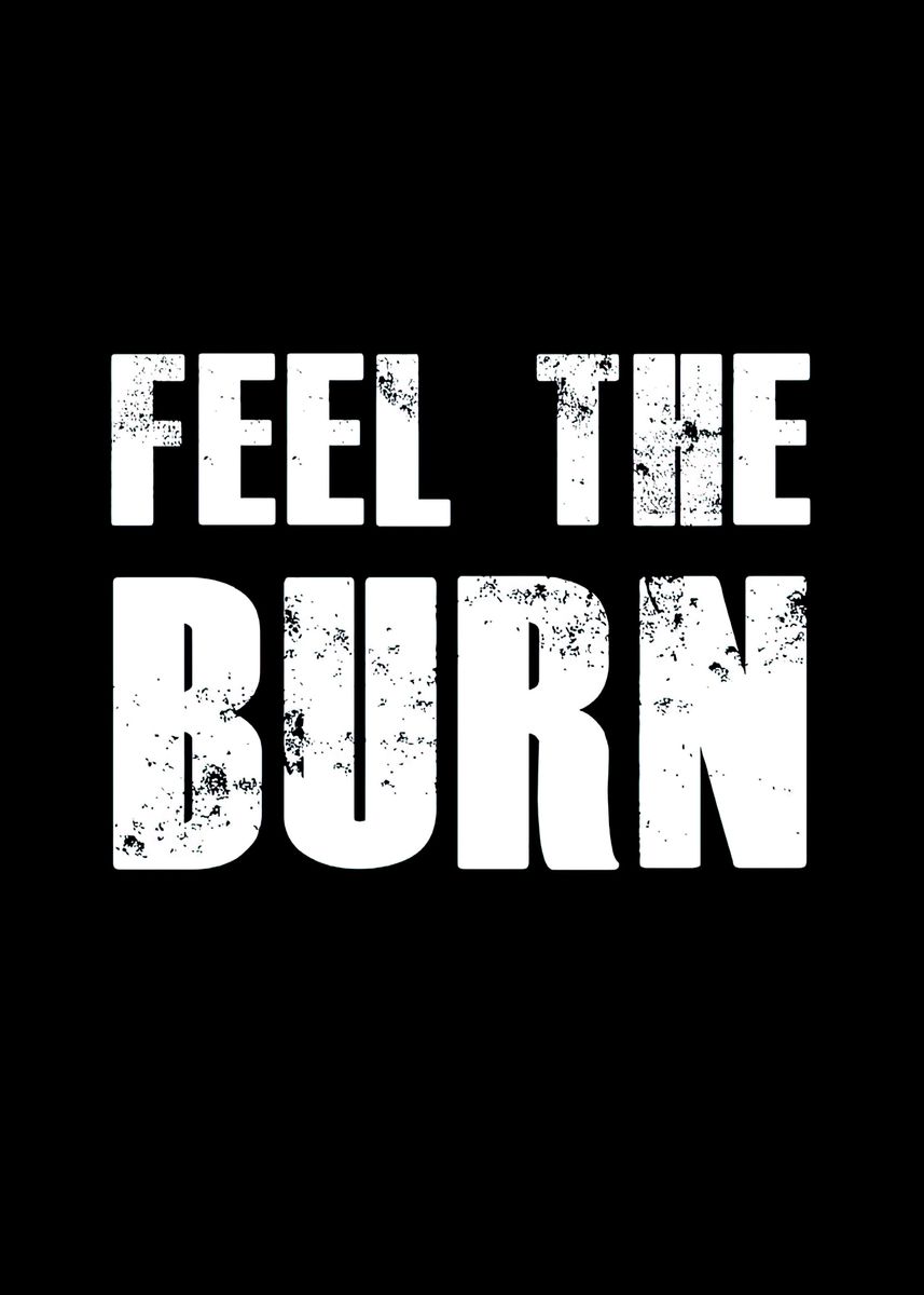 'Feel The Burn' Poster, picture, metal print, paint by Zake Yonkou ...
