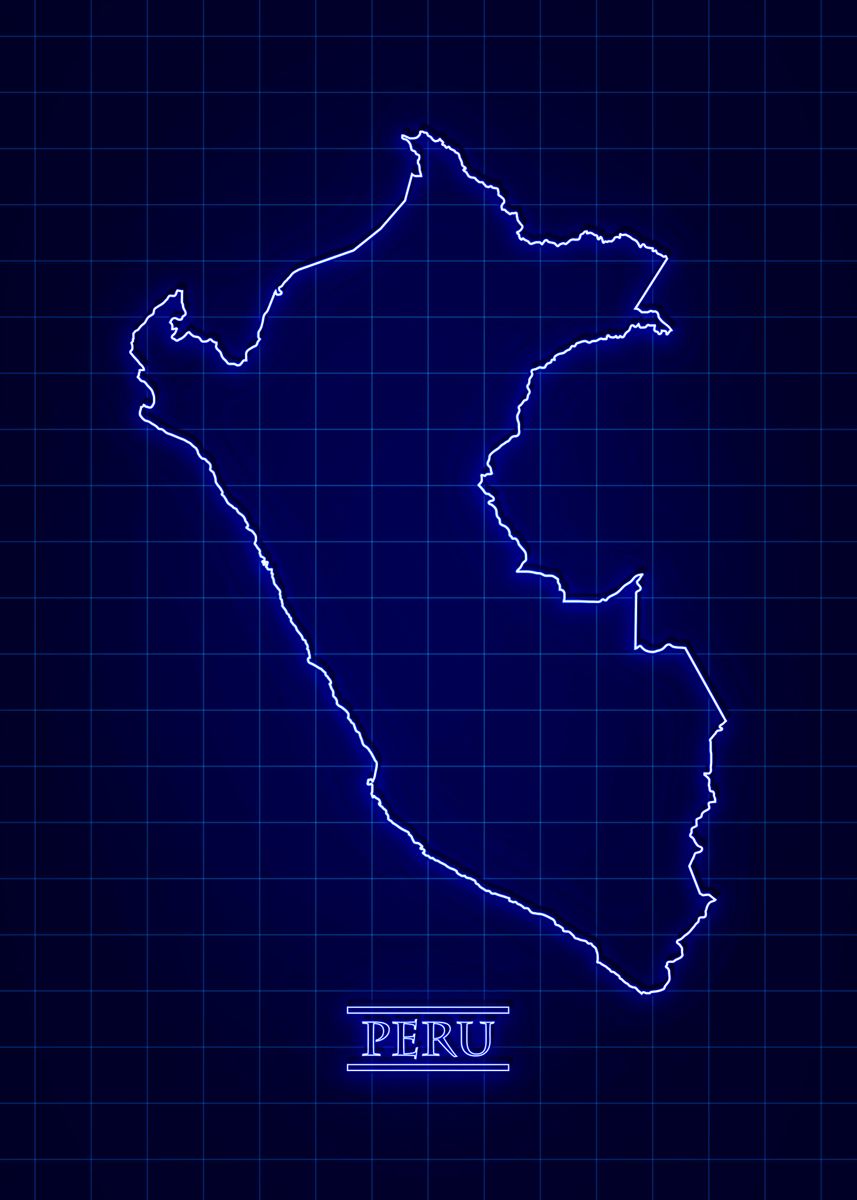 'Peru' Poster by Audai | Displate