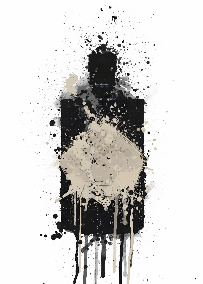 'Onyx' Poster, picture, metal print, paint by Izu | Displate