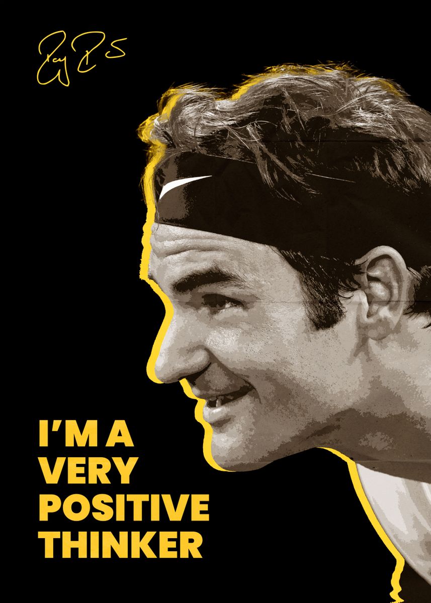 'Positive thinker' Poster, picture, metal print, paint by Taffy | Displate