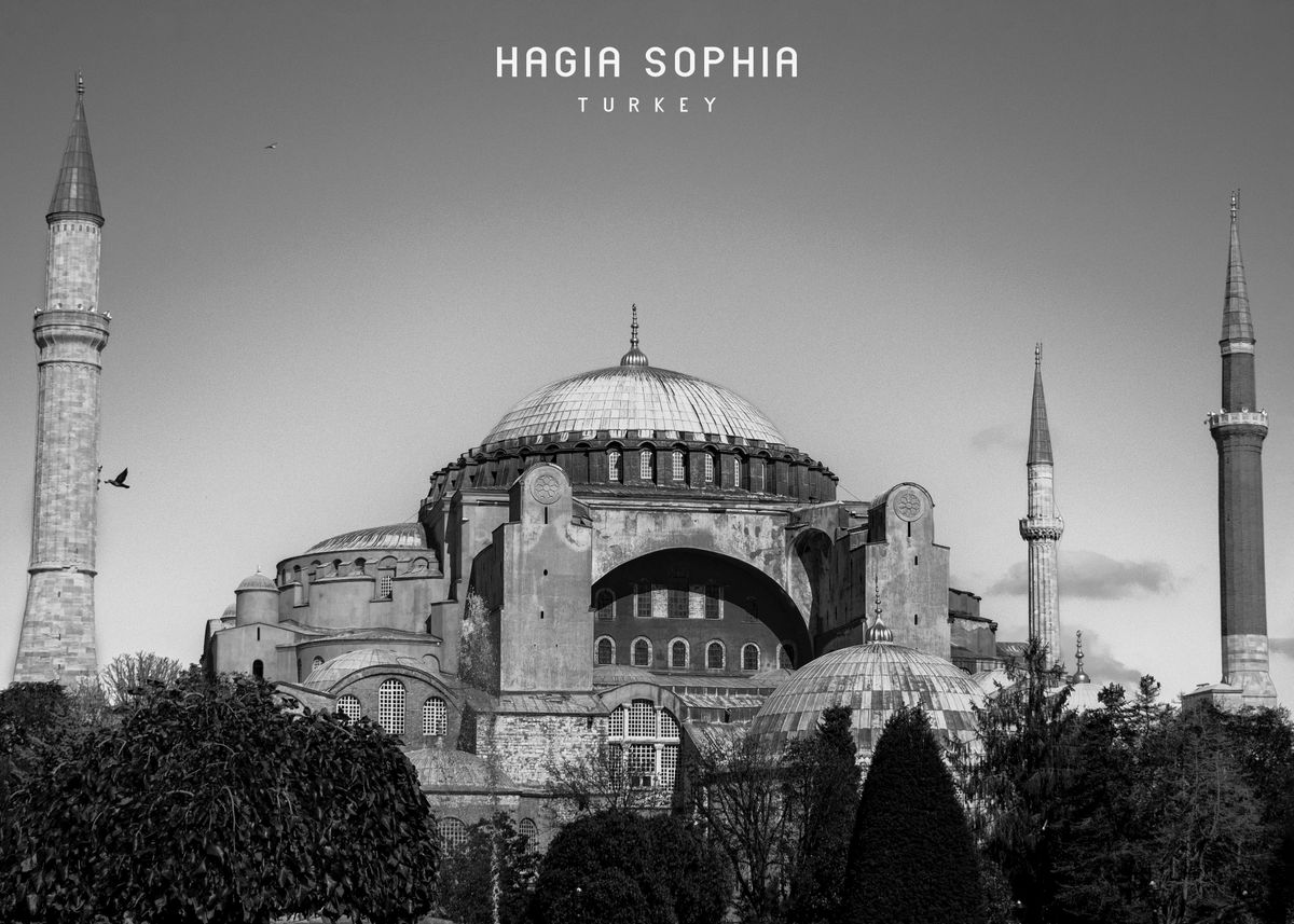 'Hagia Sophia ' Poster by Big City | Displate