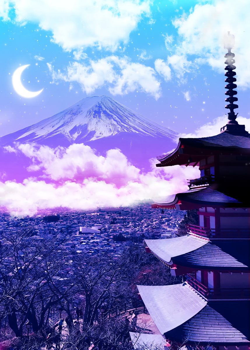 'Japan Retro Vaporwave ' Poster, picture, metal print, paint by Artoria ...