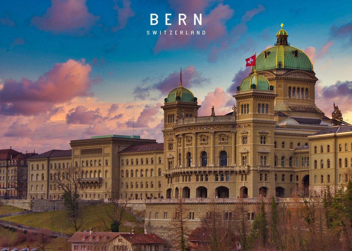 'Bern ' Poster by Travel Addict | Displate