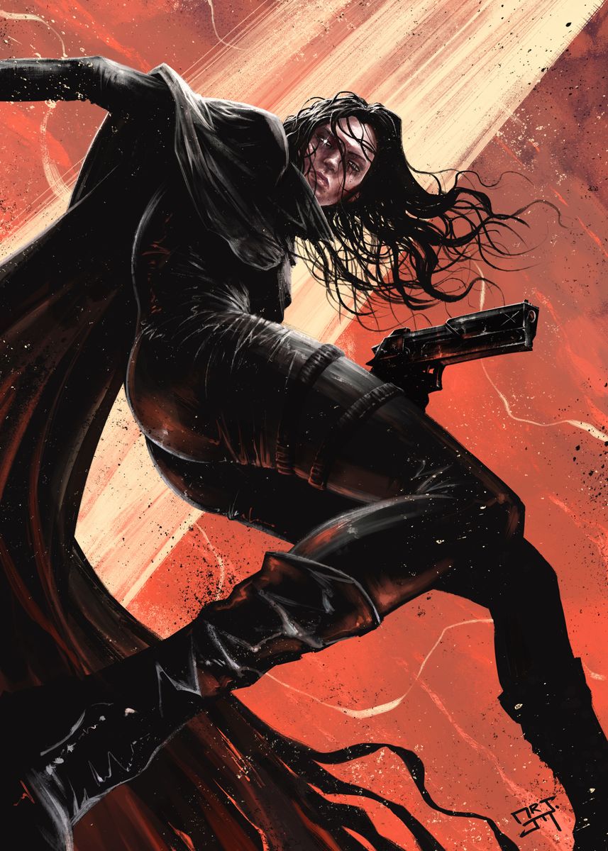 'Alma' Poster, picture, metal print, paint by MRJ Art | Displate