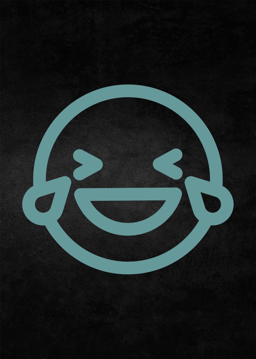 ' Face with Tears of Joy' Poster by Most Popular Cult posters | Displate