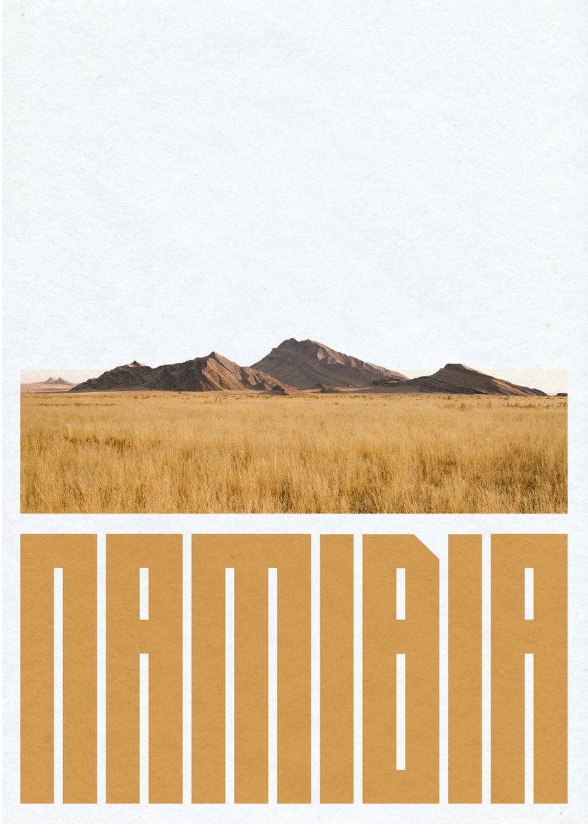 'Solitaire Namibia' Poster, picture, metal print, paint by Visitify ...