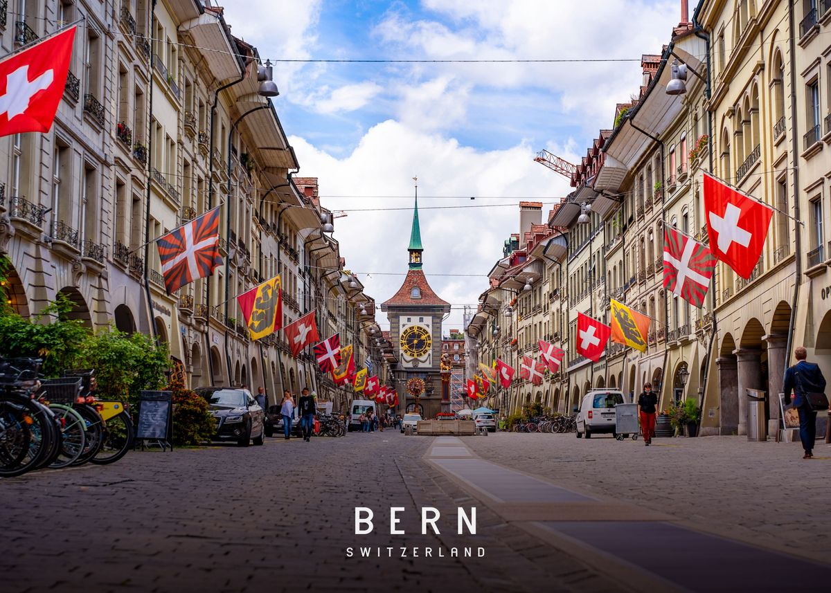 'Bern ' Poster by Travel Addict | Displate