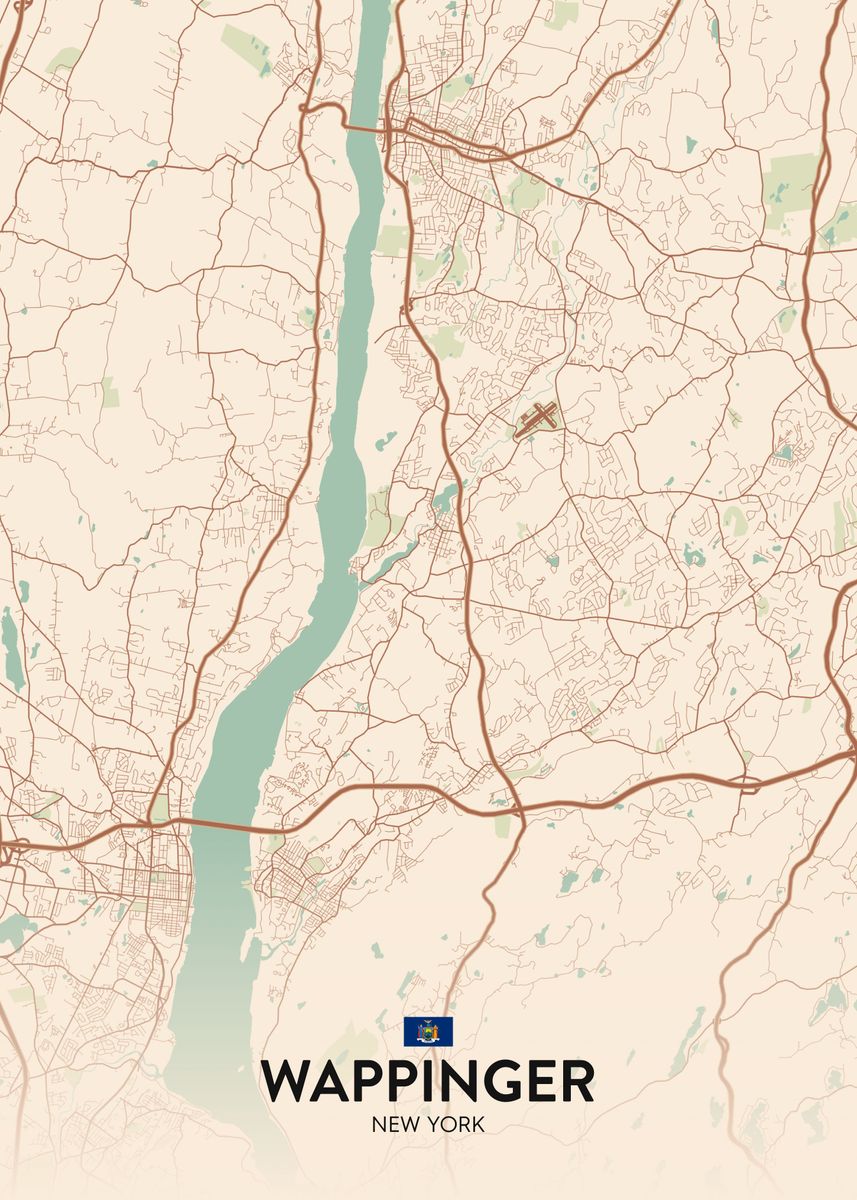 'Wappinger NY' Poster by IMR Designs | Displate