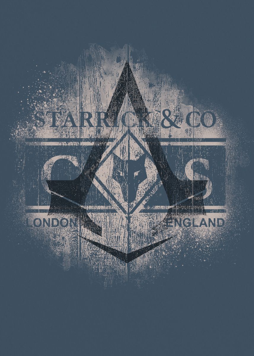 'Starrick London' Poster, picture, metal print, paint by Assassin's ...
