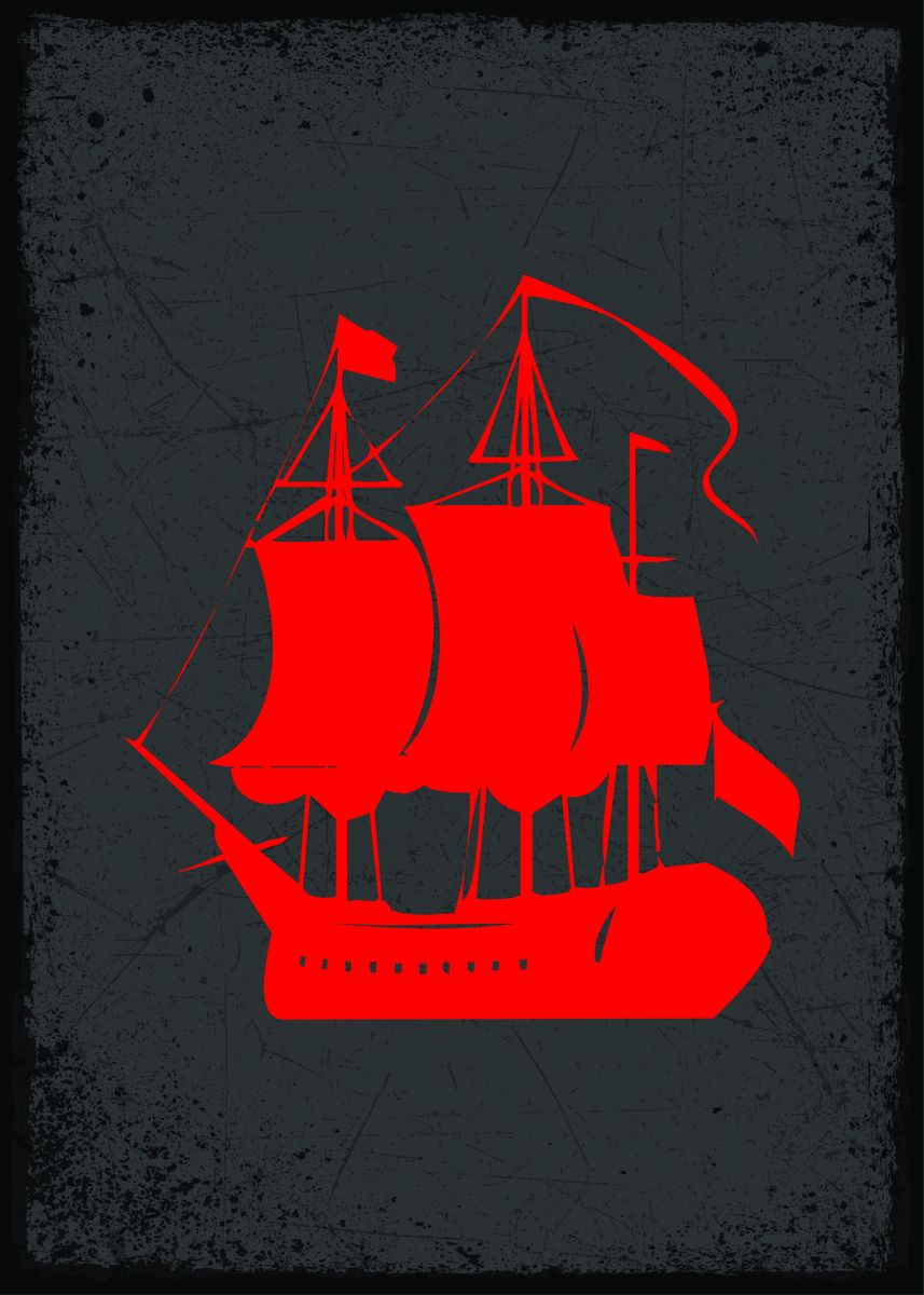 'pirates' Poster by Trending Displate Posters | Displate