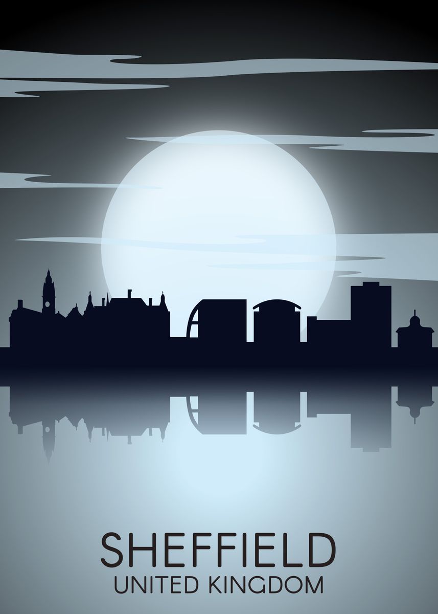 'Sheffield' Poster by Yates Madeline | Displate