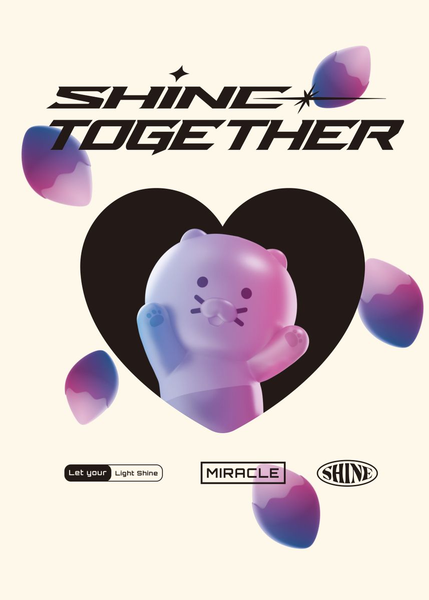 'Choonsik Portrait' Poster by Kakao Friends | Displate