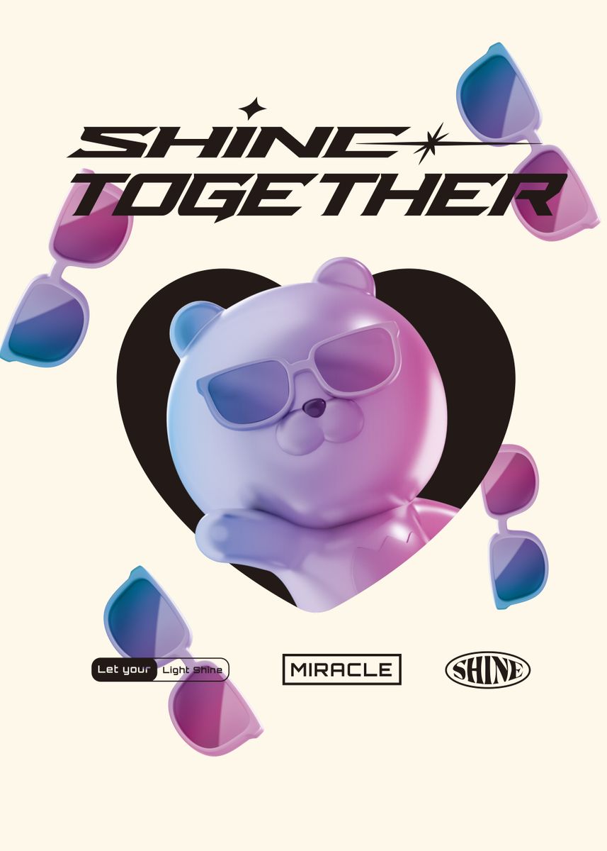 'Ryan Portrait' Poster, picture, metal print, paint by Kakao Friends | Displate