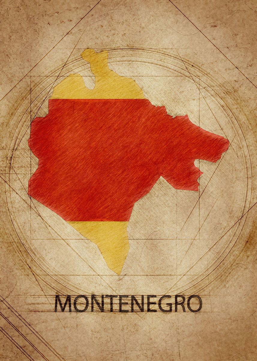 'Montenegro' Poster by Luvy | Displate