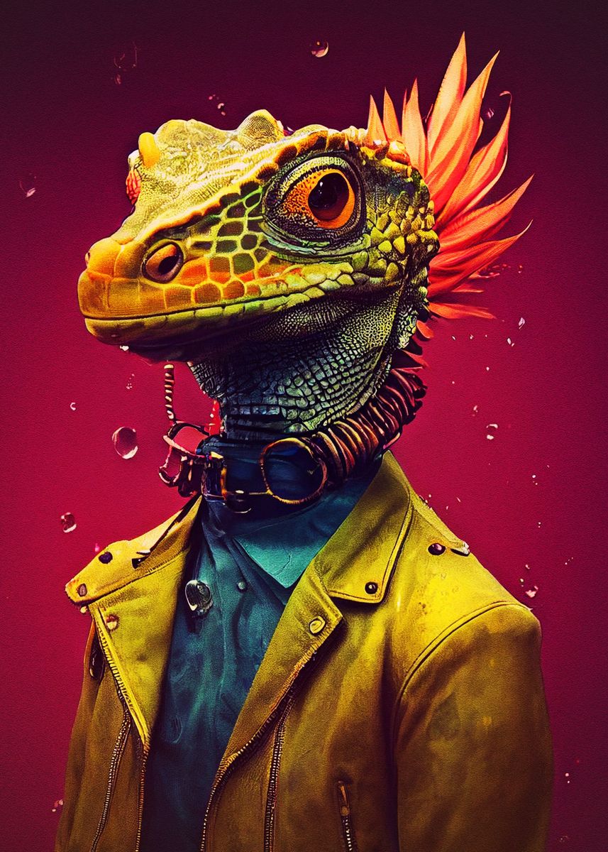'Crocodile Style' Poster by Muh Asdar | Displate