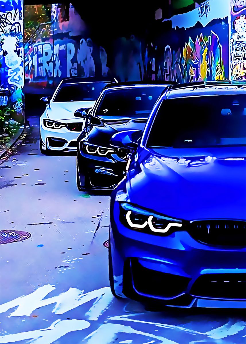 'Car' Poster, picture, metal print, paint by davidson eman | Displate