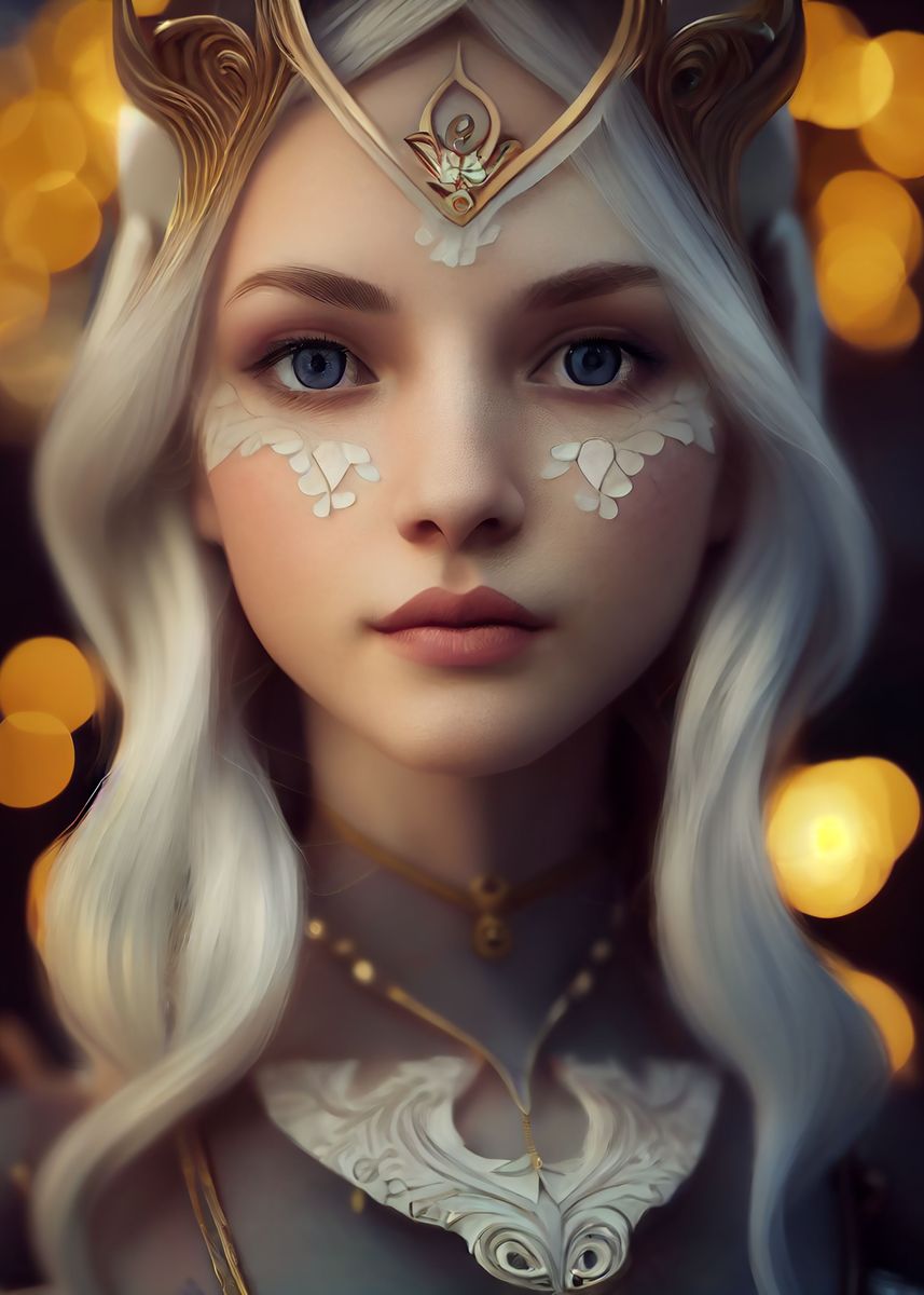 'The Princess Elf' Poster by Tschiskale | Displate