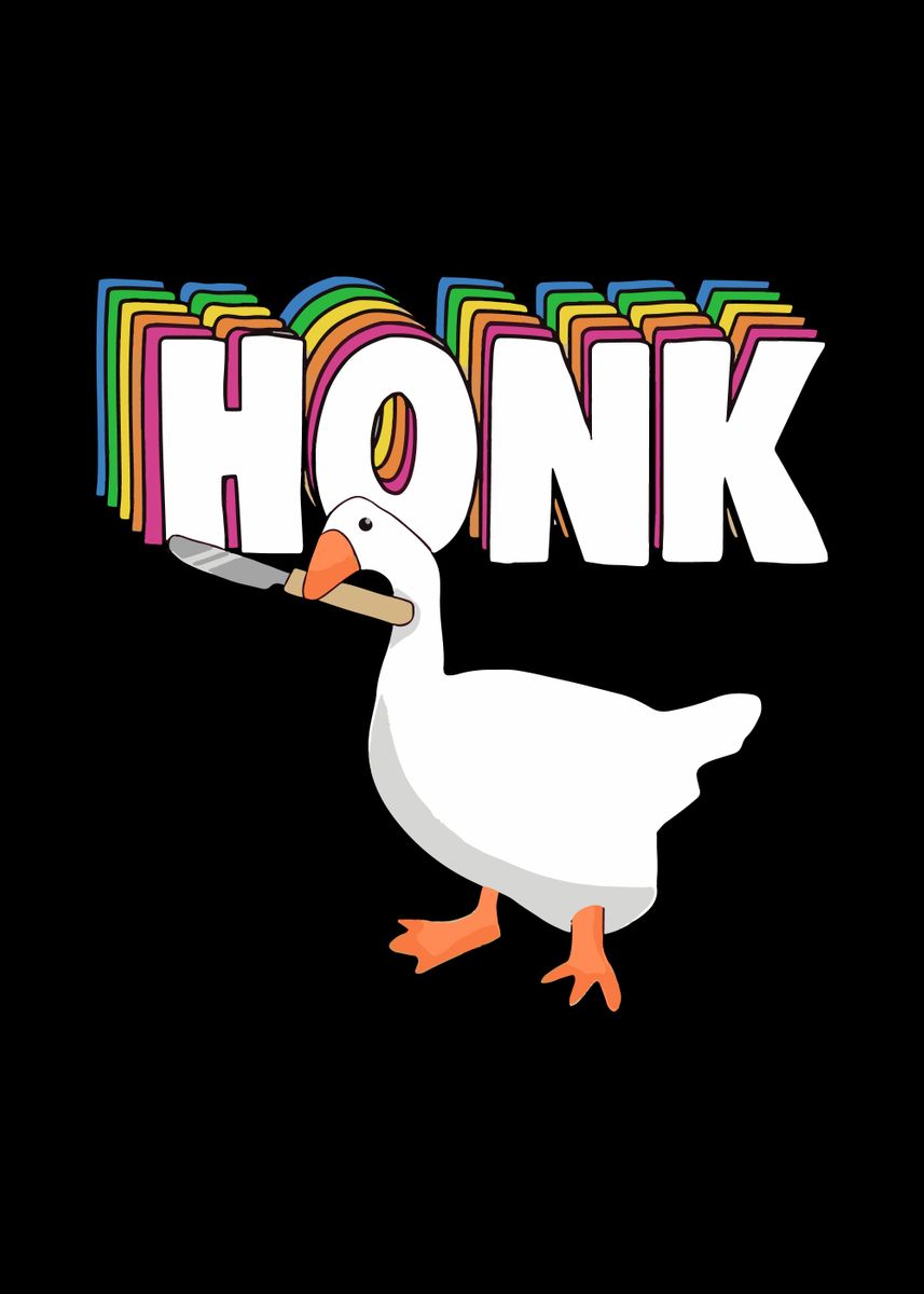 'Untitled Goose' Poster by 3am | Displate