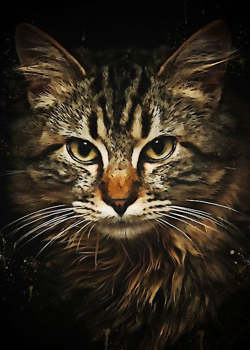 'Black Cute' Poster by Muh Asdar | Displate