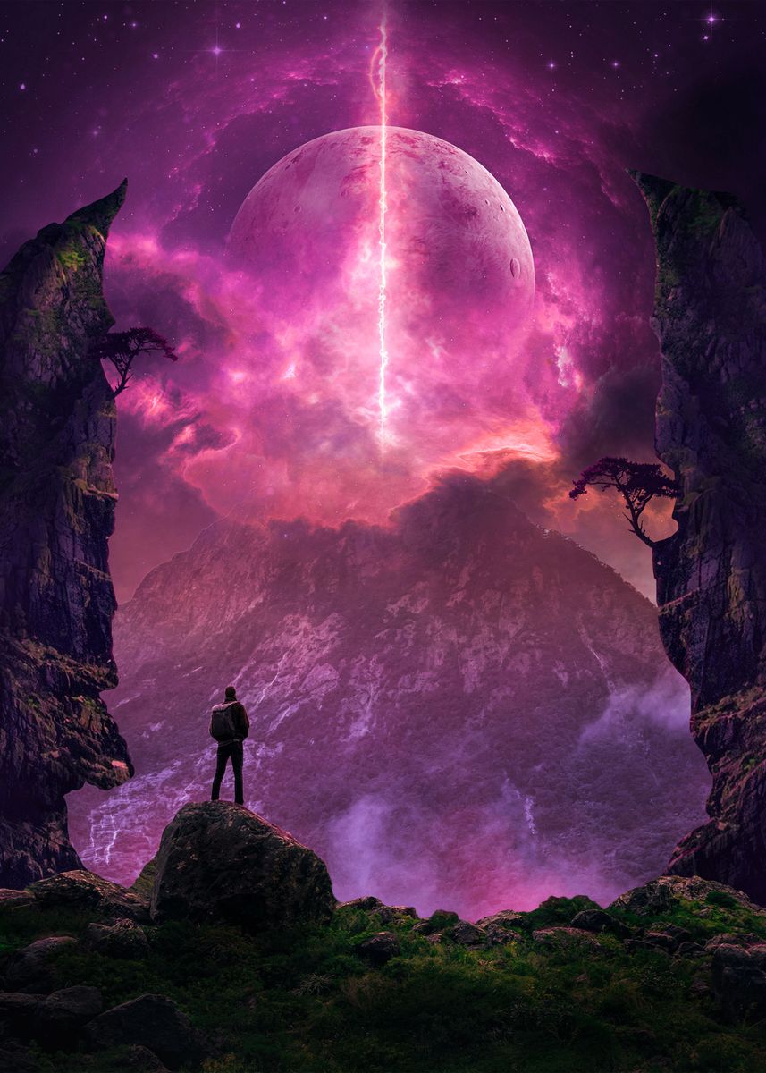 'Overture' Poster, picture, metal print, paint by Matej Antunović ...