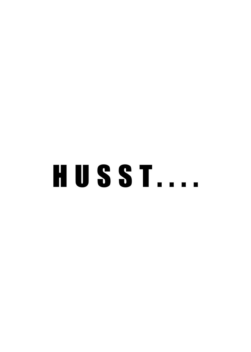 'Husst' Poster, picture, metal print, paint by Siksis Art | Displate