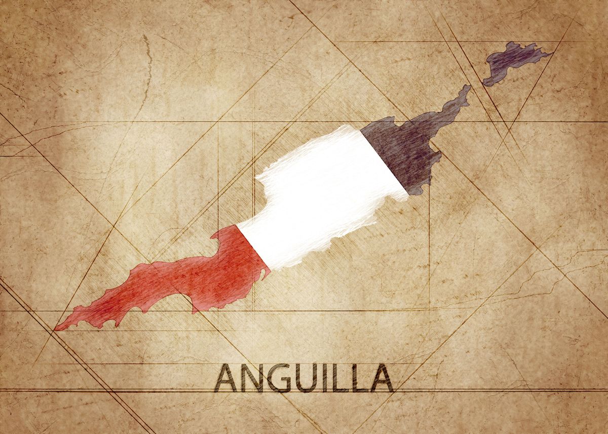 'Anguilla' Poster by Luvy | Displate