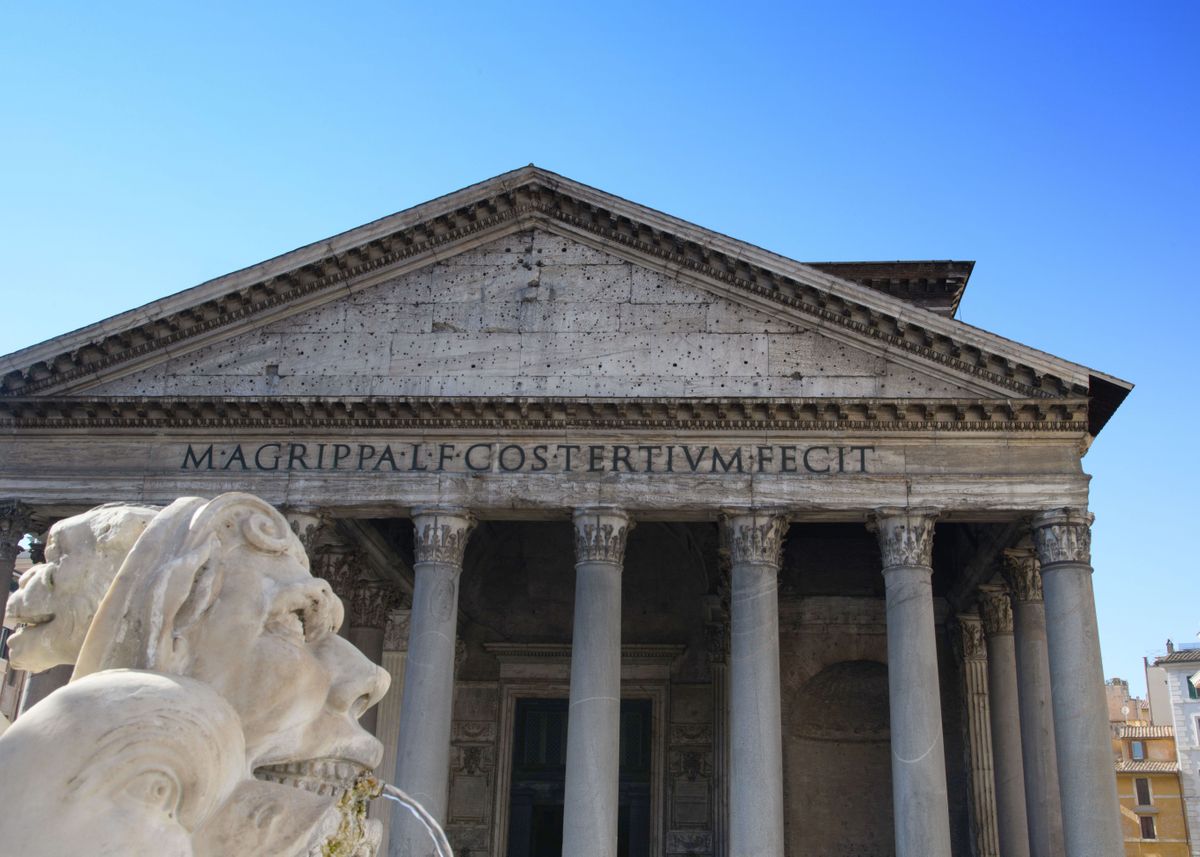 'Glorious Pantheon Rome 2' Poster by Anita's & Bella's Art | Displate