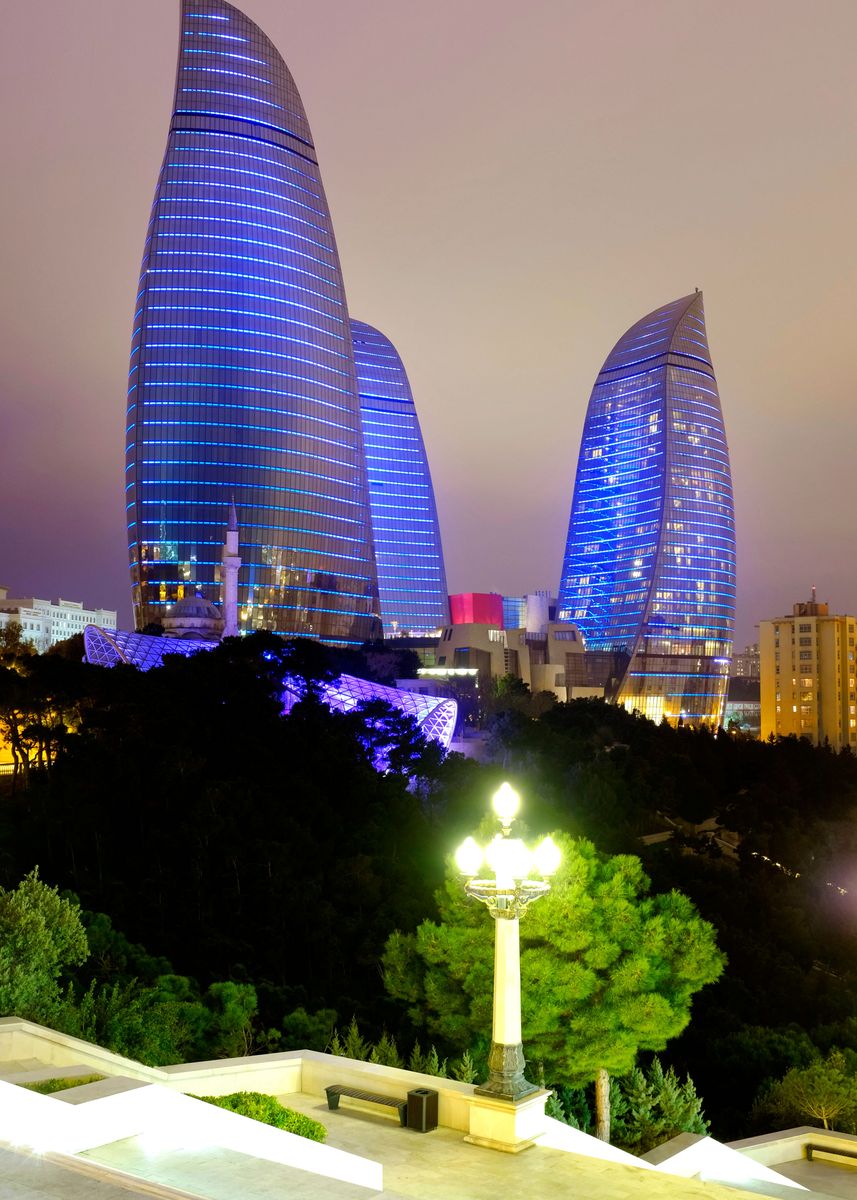 'Flame towers ' Poster, picture, metal print, paint by Fabrizio Troiani ...