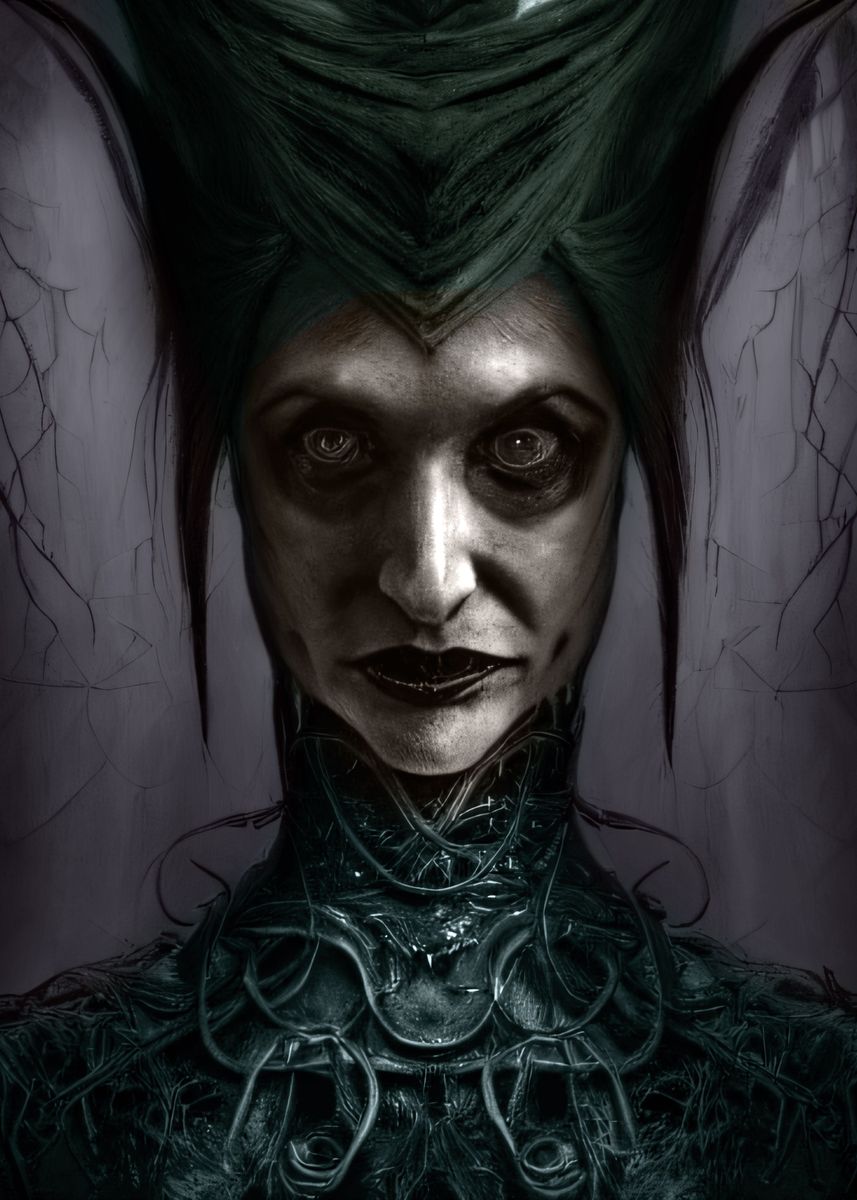 'Dark Queen' Poster by Zoran | Displate