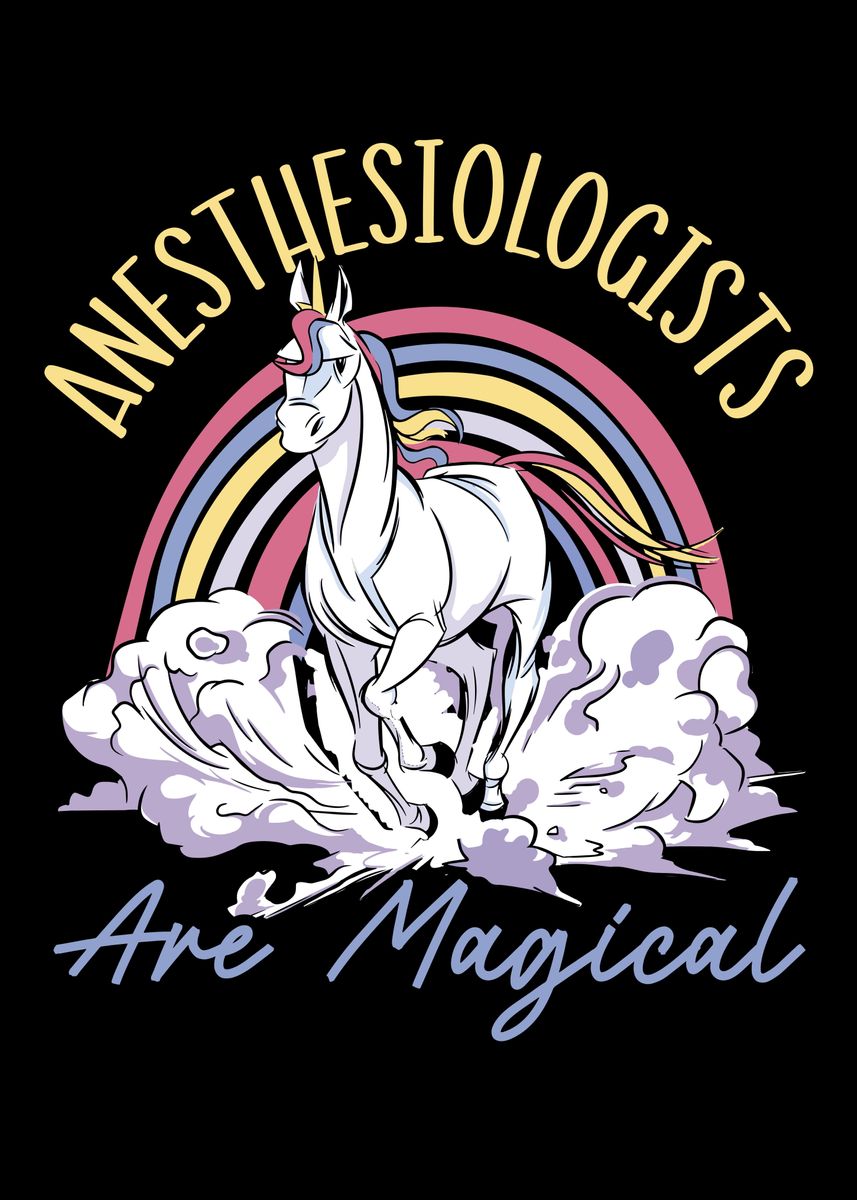 'Anesthesiologist' Poster by NAO | Displate