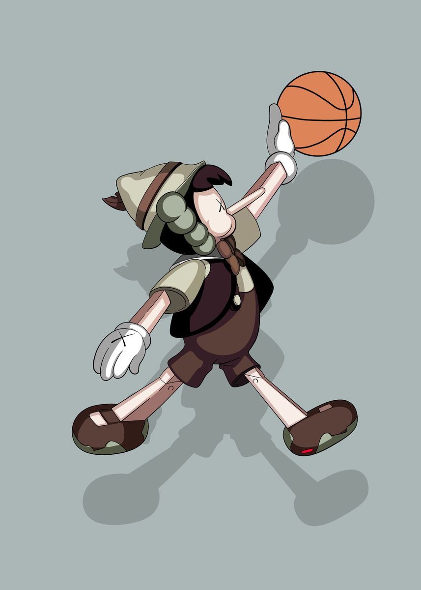 'Lay up' Poster, picture, metal print, paint by Biopic Studio | Displate