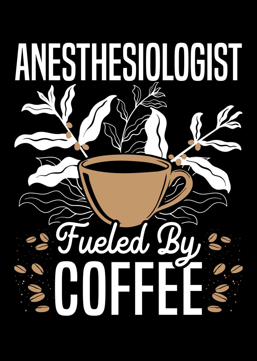 'Anesthesiologist' Poster, picture, metal print, paint by NAO | Displate