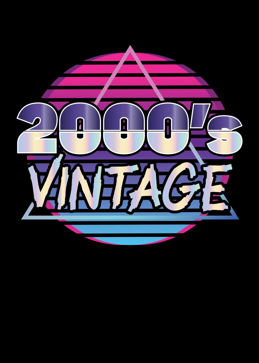 '2000s Vintage' Poster, picture, metal print, paint by NAO | Displate