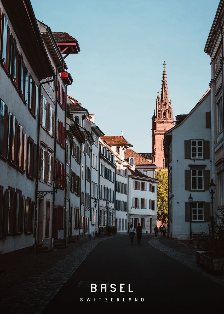 'Basel ' Poster by Famous City | Displate
