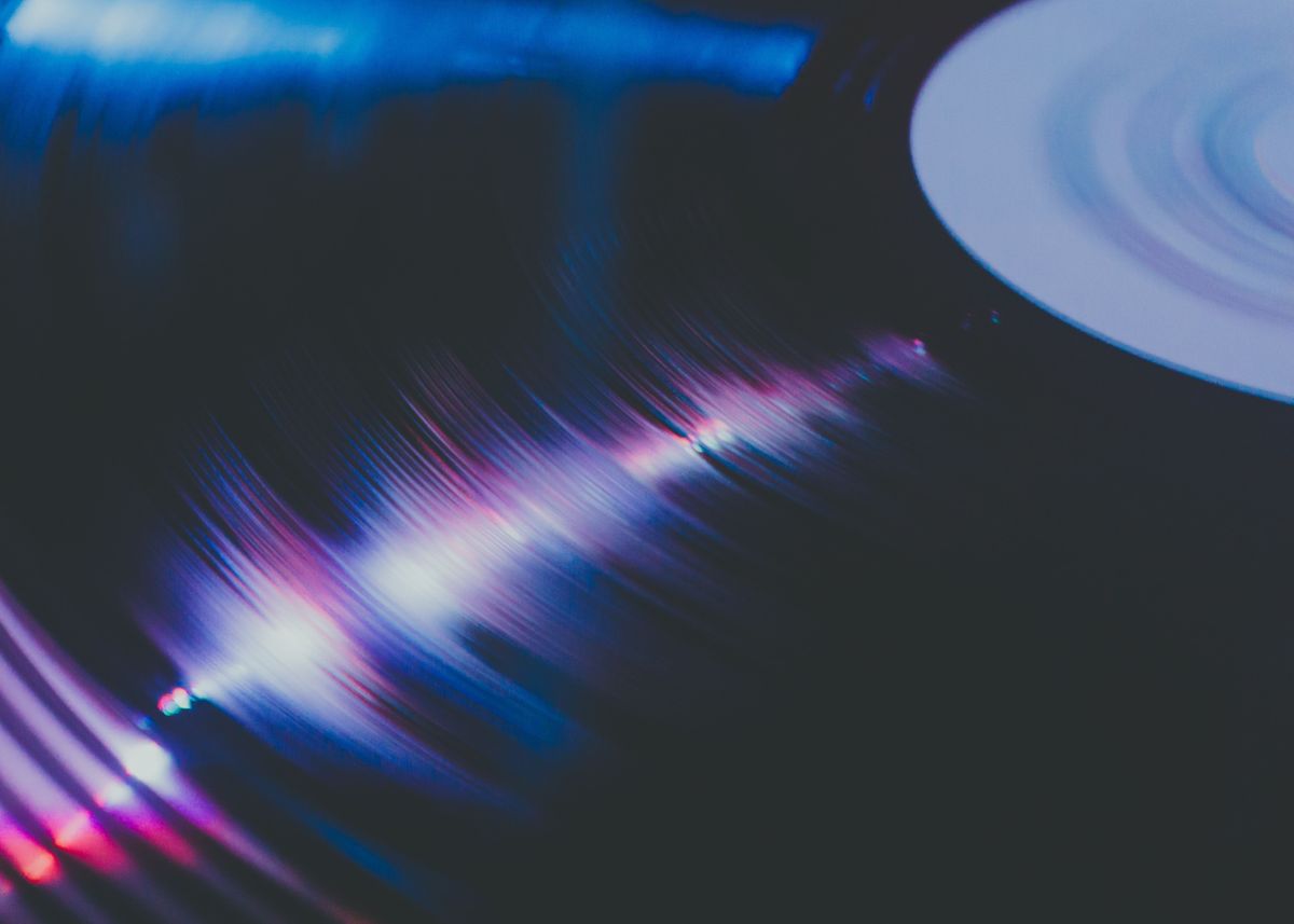 'Music disc' Poster by Nicolas Pardoel | Displate