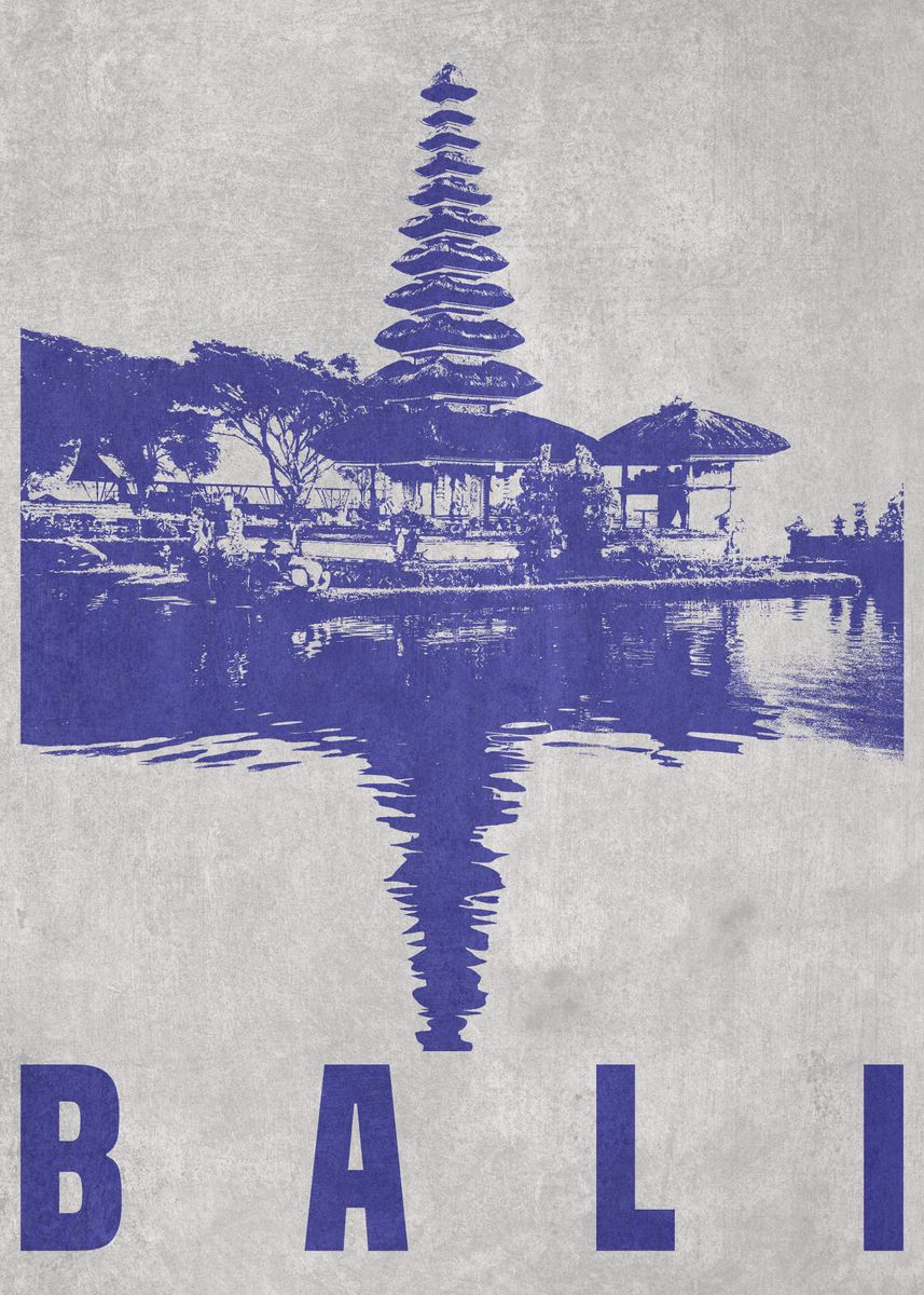 'Bali' Poster by denvector | Displate