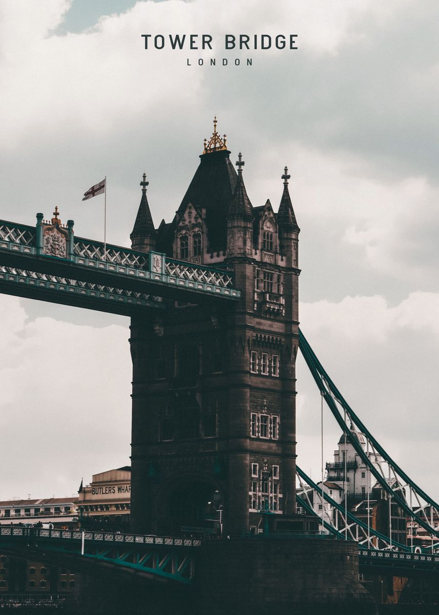 'Tower Bridge ' Poster, picture, metal print, paint by Travel Addict ...