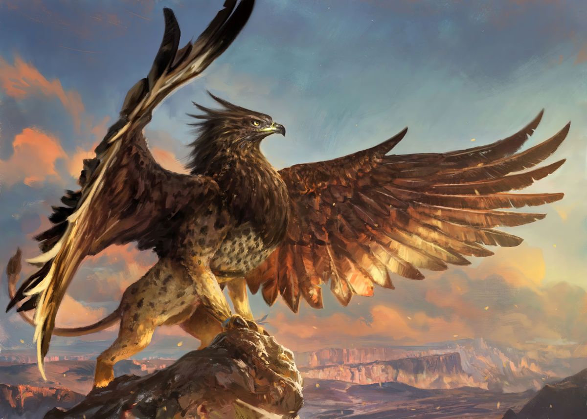 'Royal Griffin Griffith' Poster by BKingdom | Displate