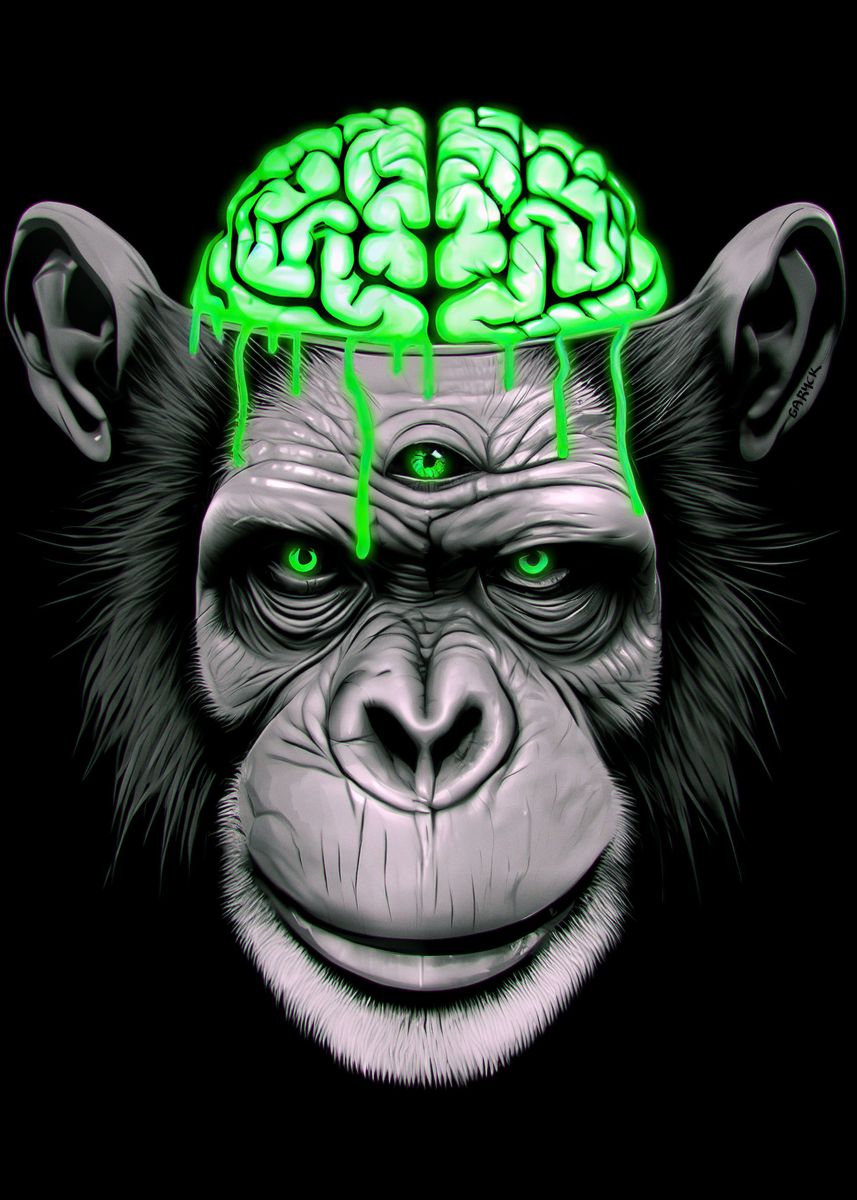 'Radioactive' Poster, picture, metal print, paint by Garyck Arntzen ...