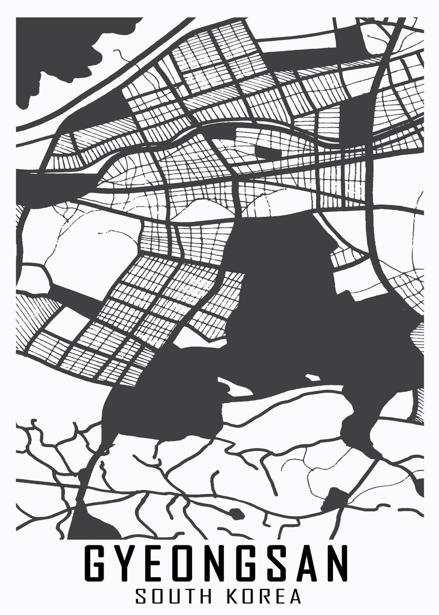 'Gyeongsan' Poster by SheldonBennett Studio | Displate