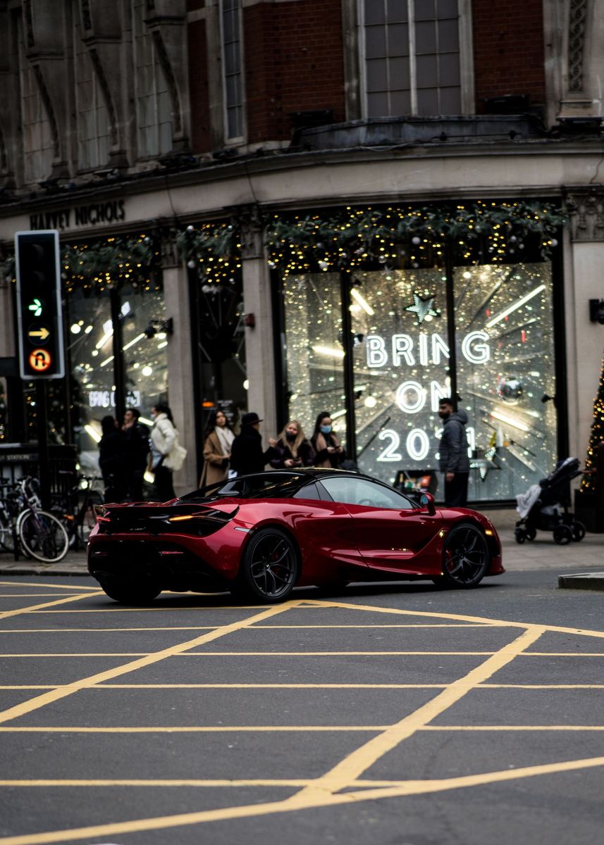 'McLaren 720S Velocity' Poster by Marcel Lee | Displate