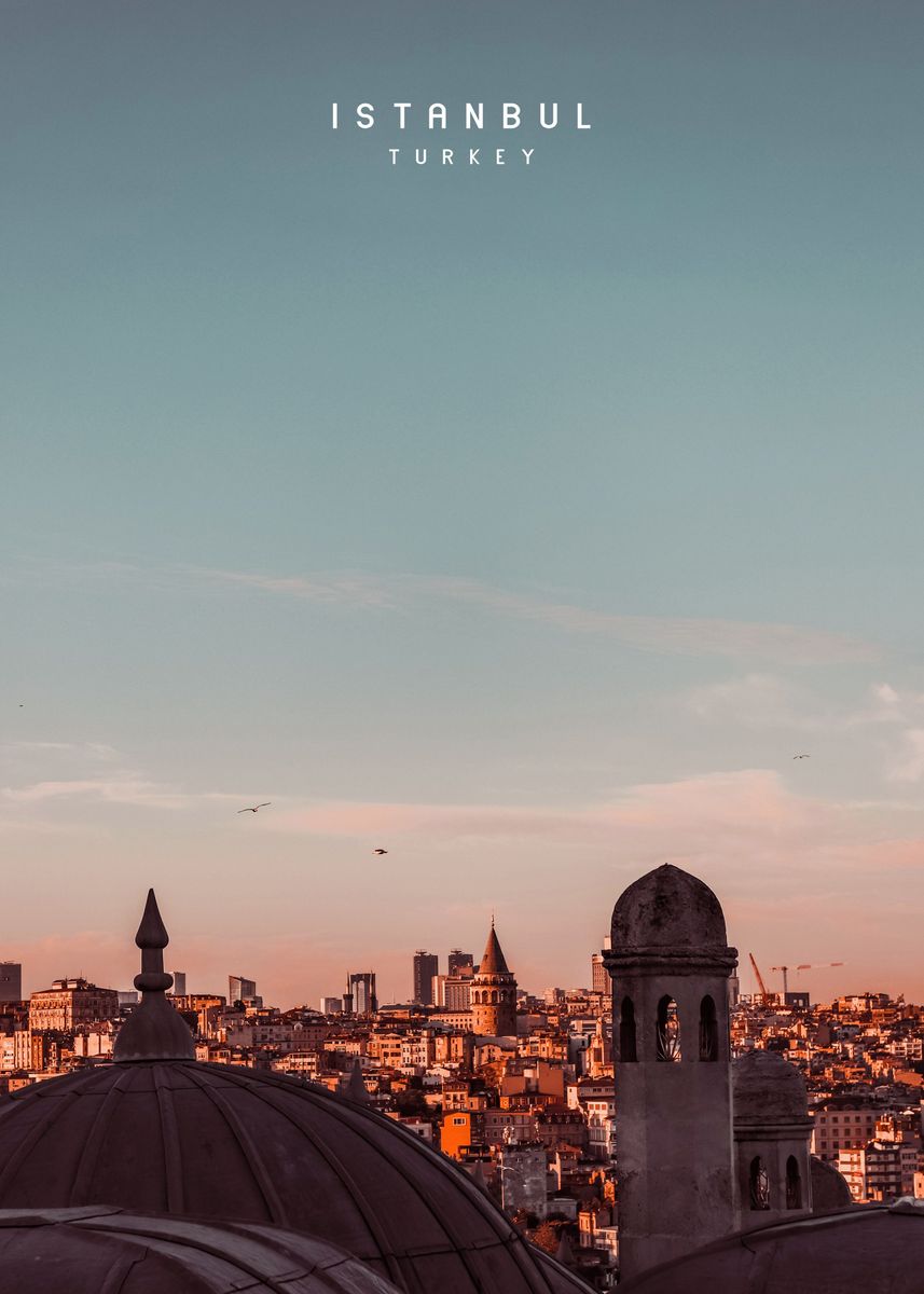 'Istanbul ' Poster by Famous City | Displate