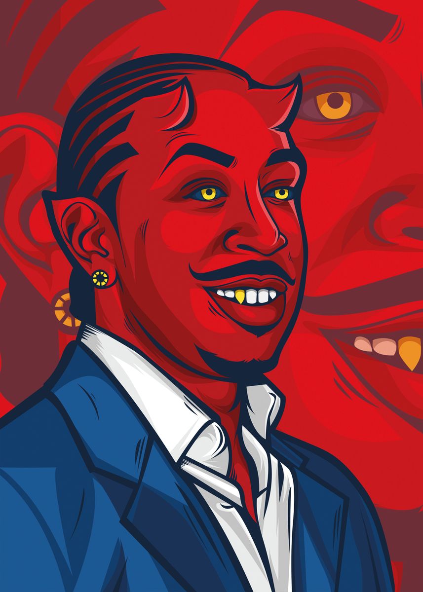 'ludacris' Poster, picture, metal print, paint by capture art | Displate