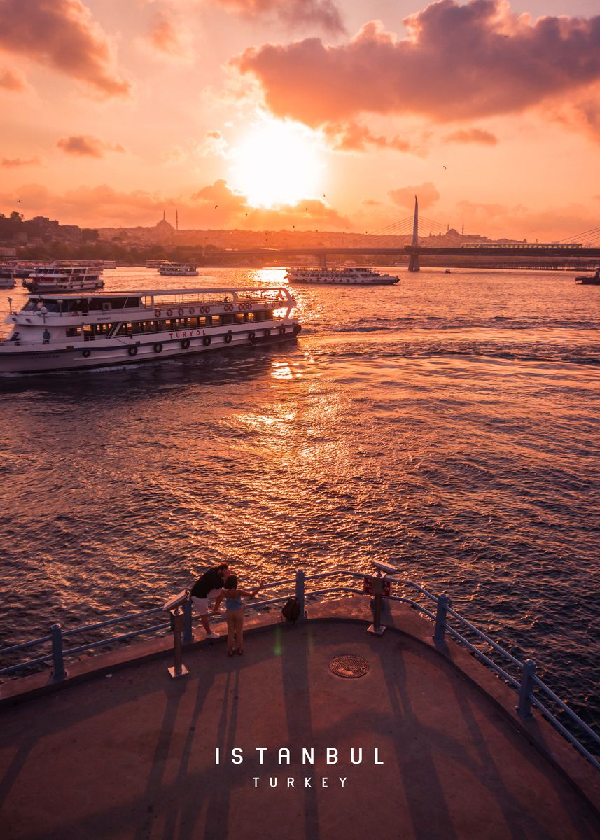 'Istanbul ' Poster by Famous City | Displate