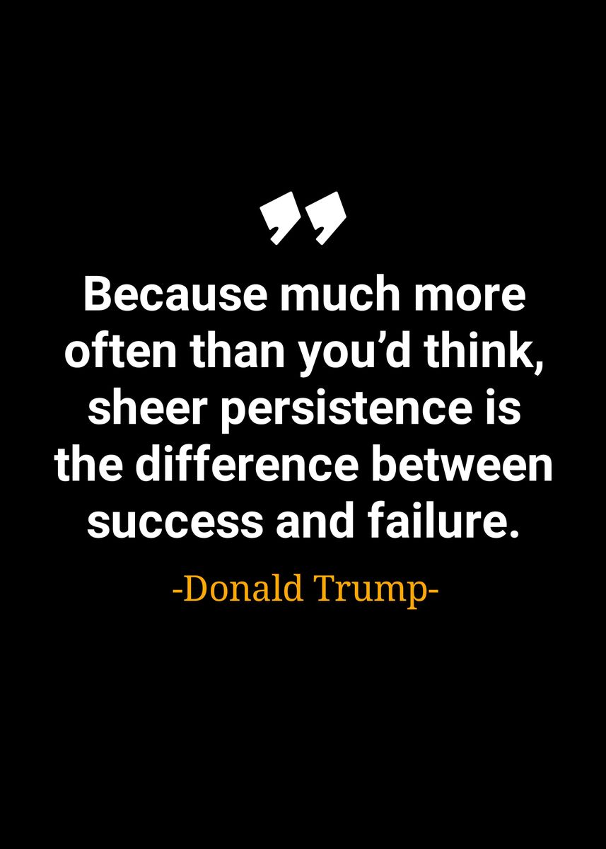 'Donald trump quotes ' Poster by DIMS | Displate