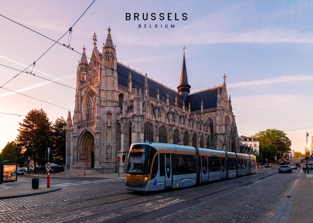 'Brussels ' Poster by Big City | Displate