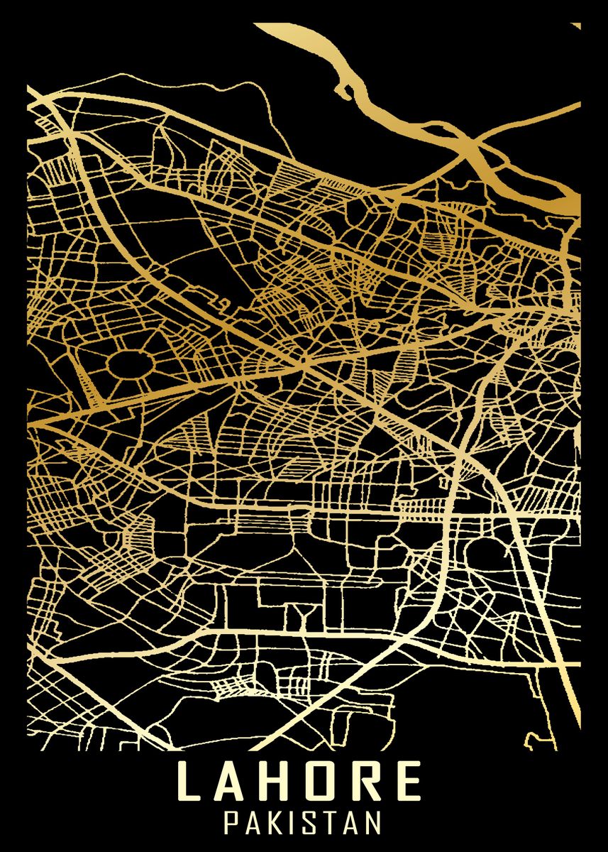 'Lahore Pakistan' Poster by SheldonBennett Studio | Displate