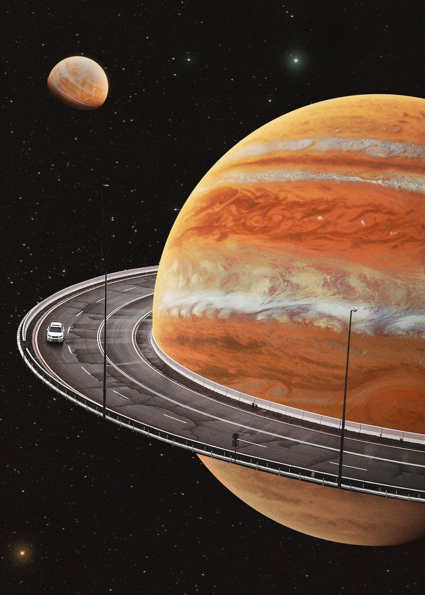 'SWERVE' Poster, picture, metal print, paint by LFHCS | Displate