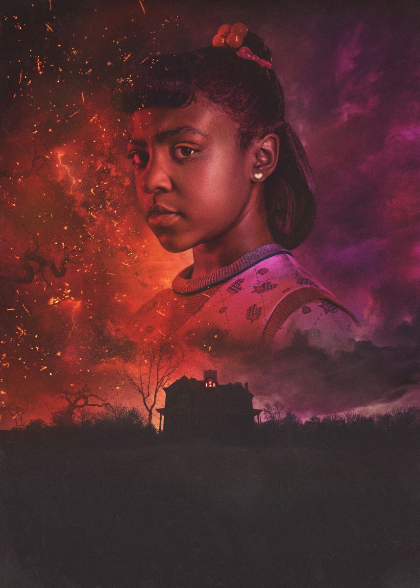 'Erica No Logo' Poster, picture, metal print, paint by Stranger Things ...